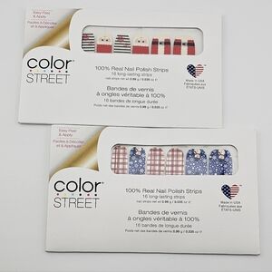 Color Street | Makeup | Color Street Nail Strips Christmas 2 Retired ...